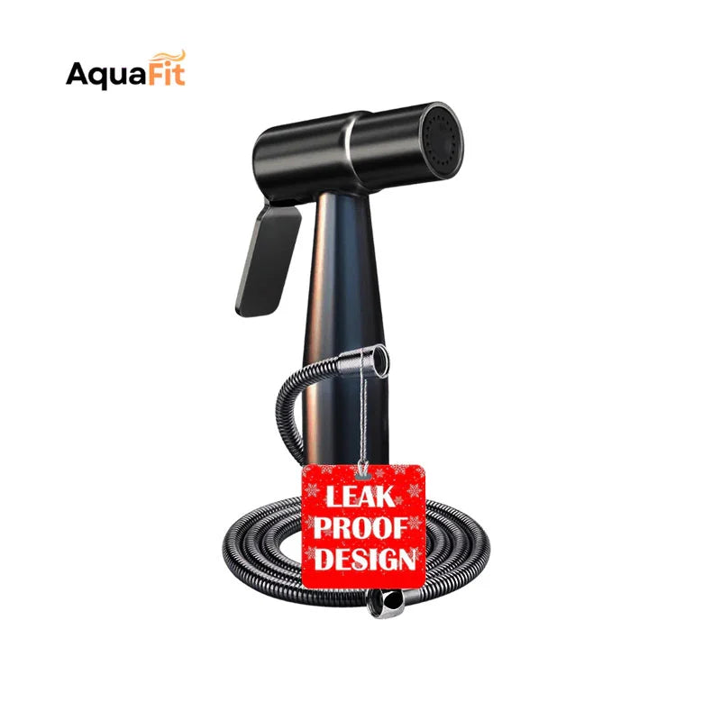 ( Black ) Premium Quality-Stainless Steel 304 Muslim Shower Set – AQUA FIT
